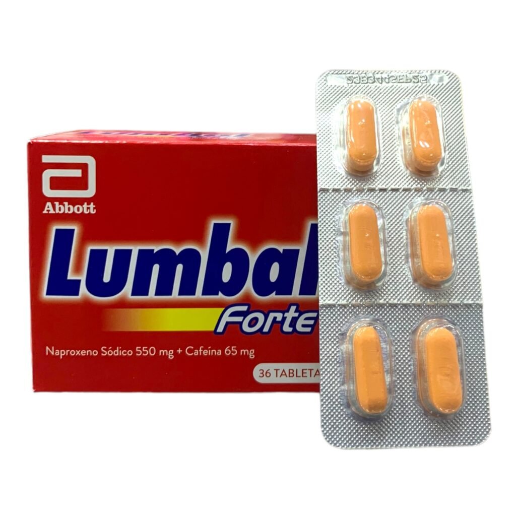 LUMBAL FORTE * 6 TABLETAS - Distribuidora Arymar