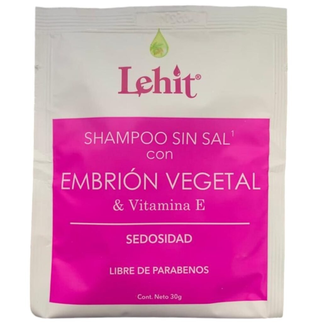 SHAMPOO LEHIT *30 G EMBRION VEGETAL - Distribuidora Arymar