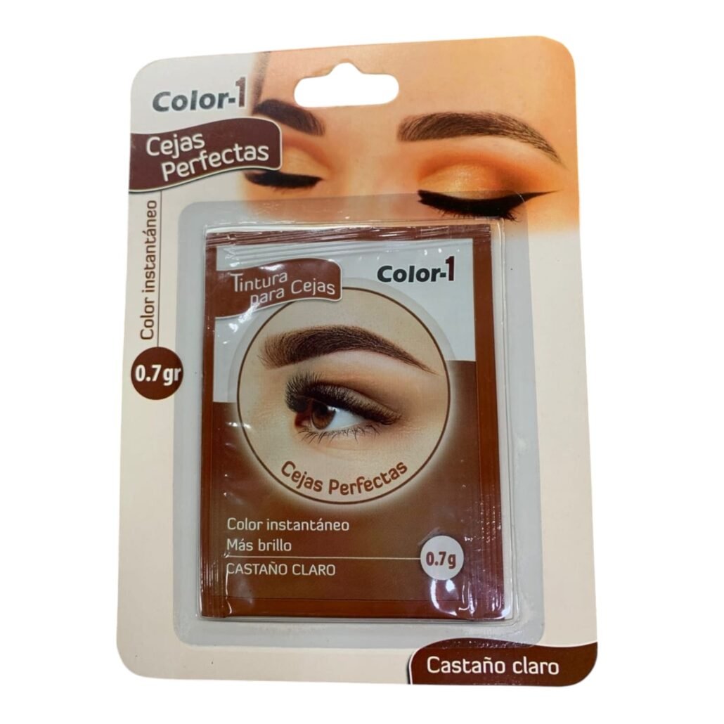 TINTE CEJAS COLOR 1 CASTAÑO CLARO - Distribuidora Arymar