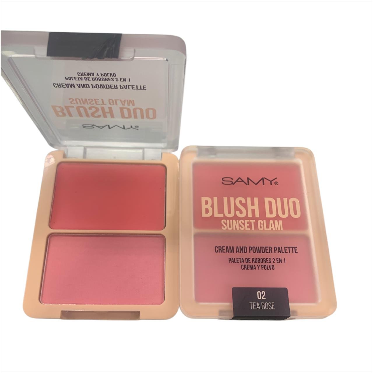 RUBOR SAMY DUO SUNSET GLAM - Distribuidora Arymar